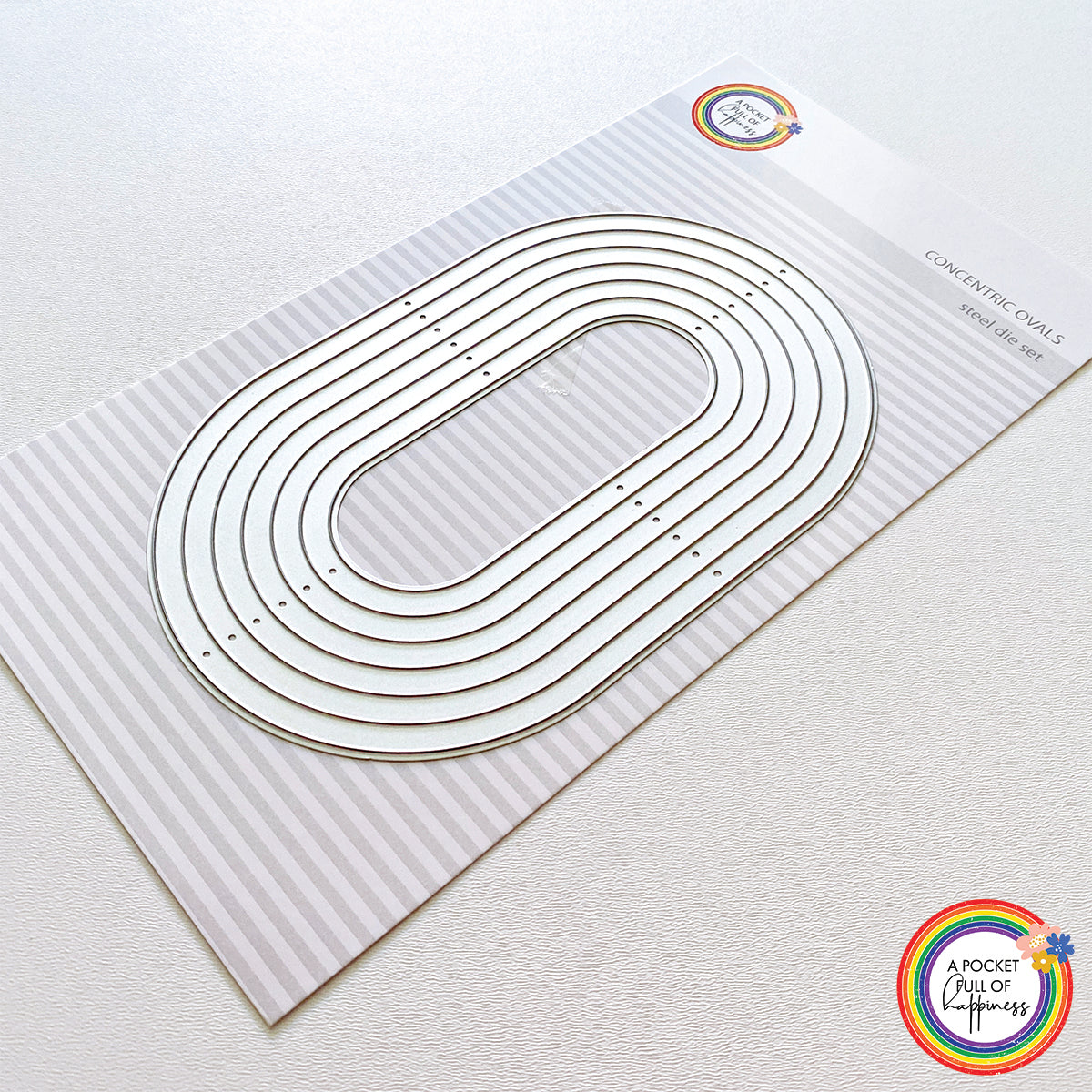 Concentric Ovals Die Set – A Pocket Full of Happiness