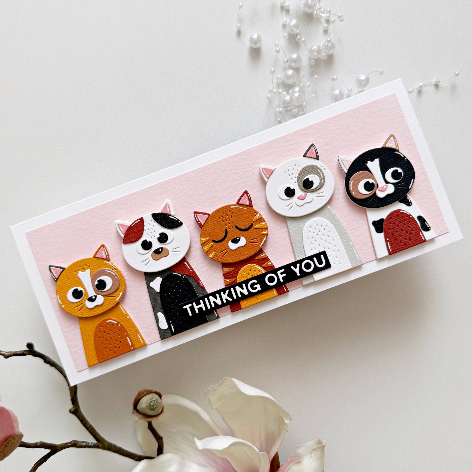 Finger Puppet Cats Die Set – A Pocket Full of Happiness