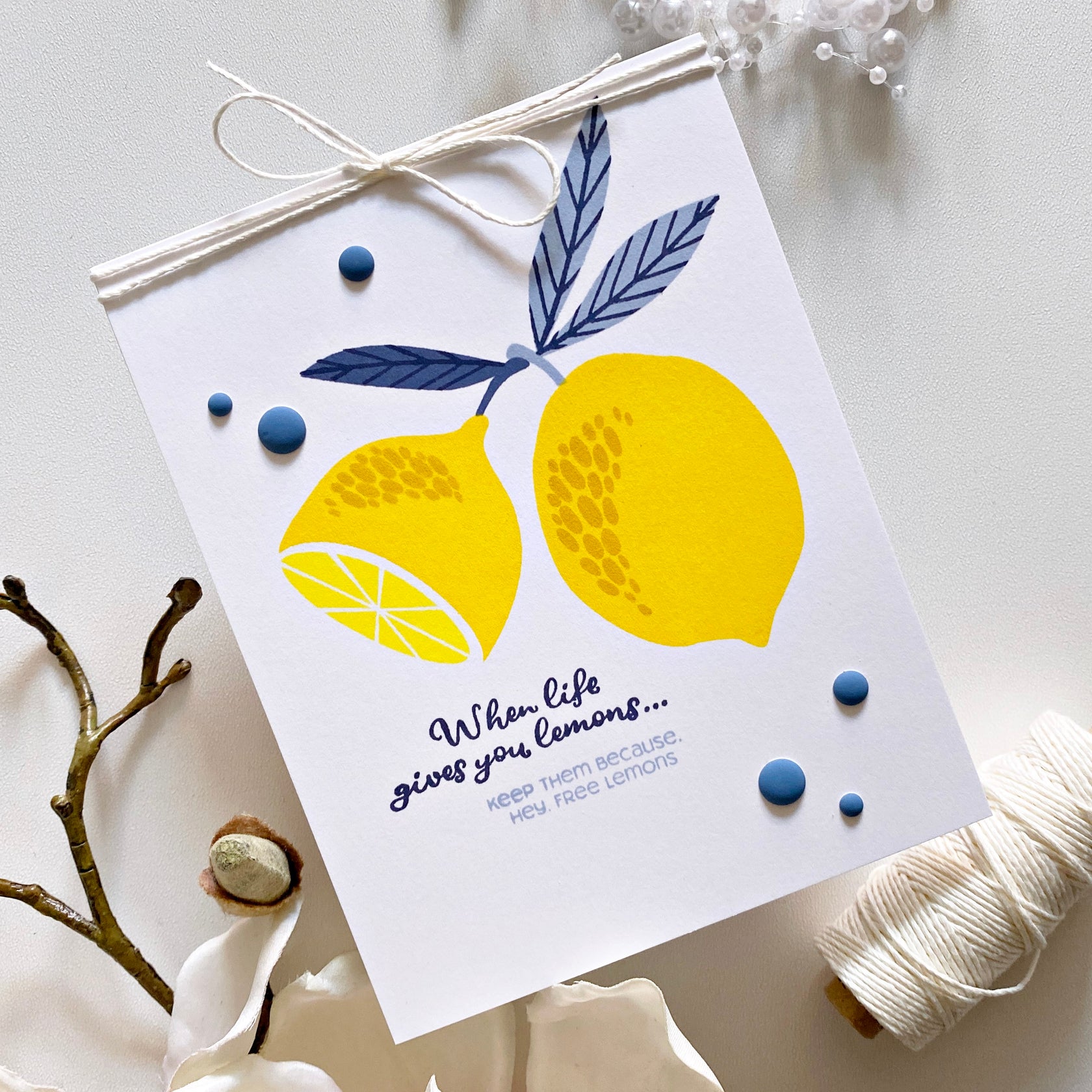 When Life Gives You Lemons Stamp Set – A Pocket Full of Happiness