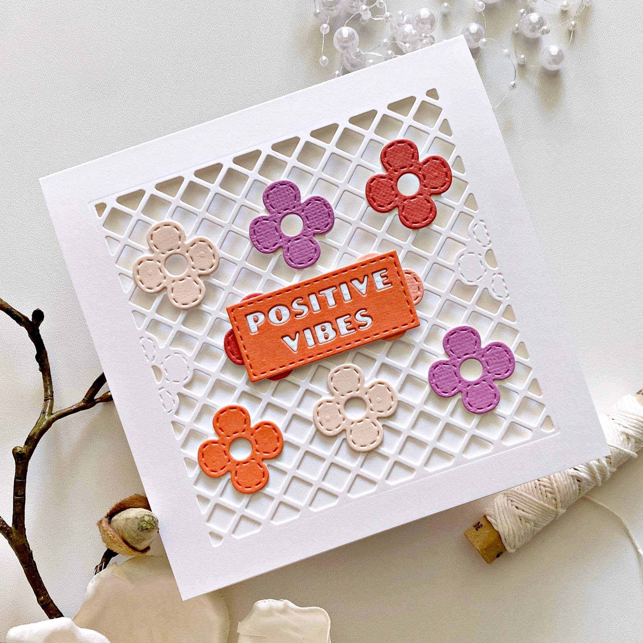 Stitched Rectangle Sentiments Die Set – A Pocket Full of Happiness