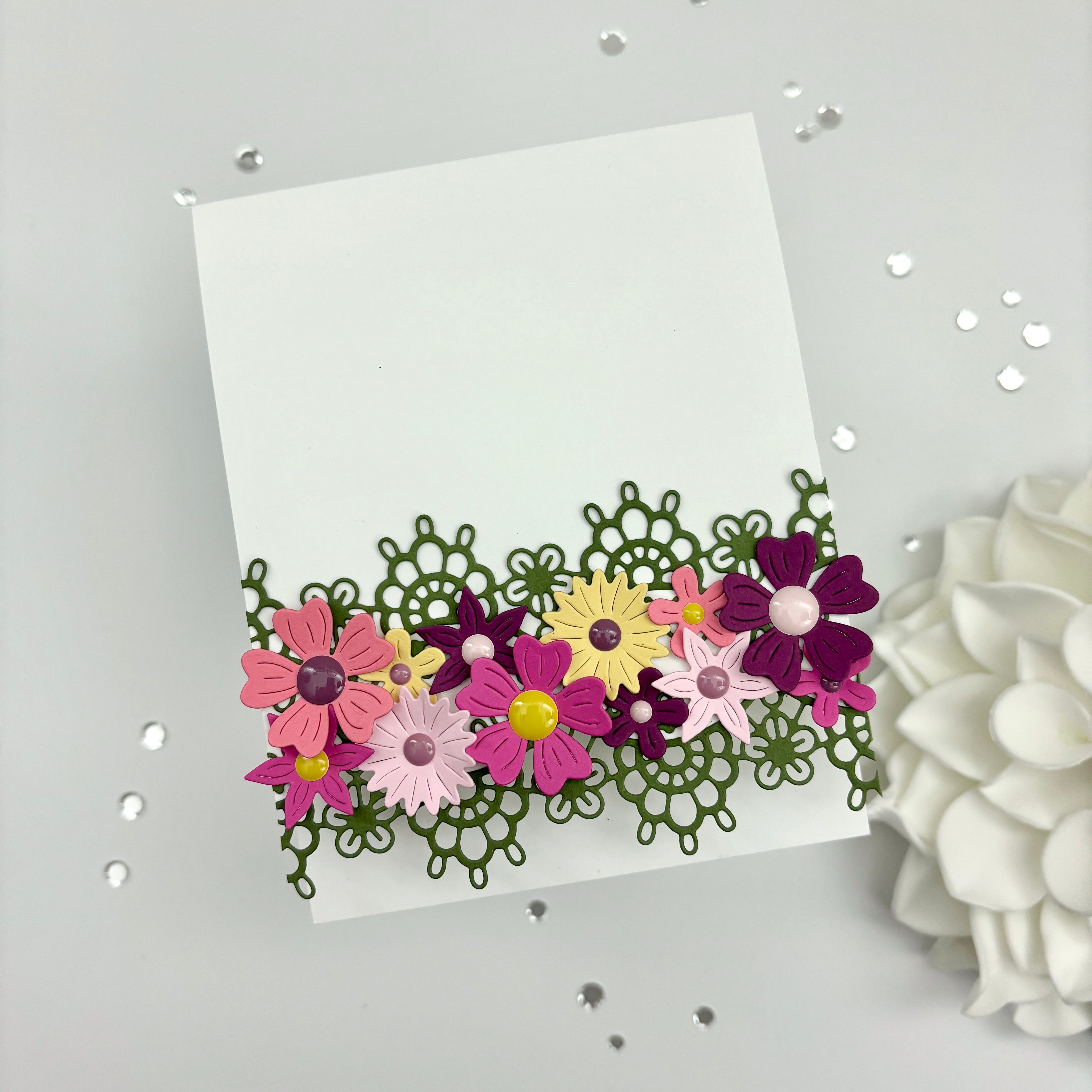 Floral Lace Border Die Set – A Pocket Full of Happiness