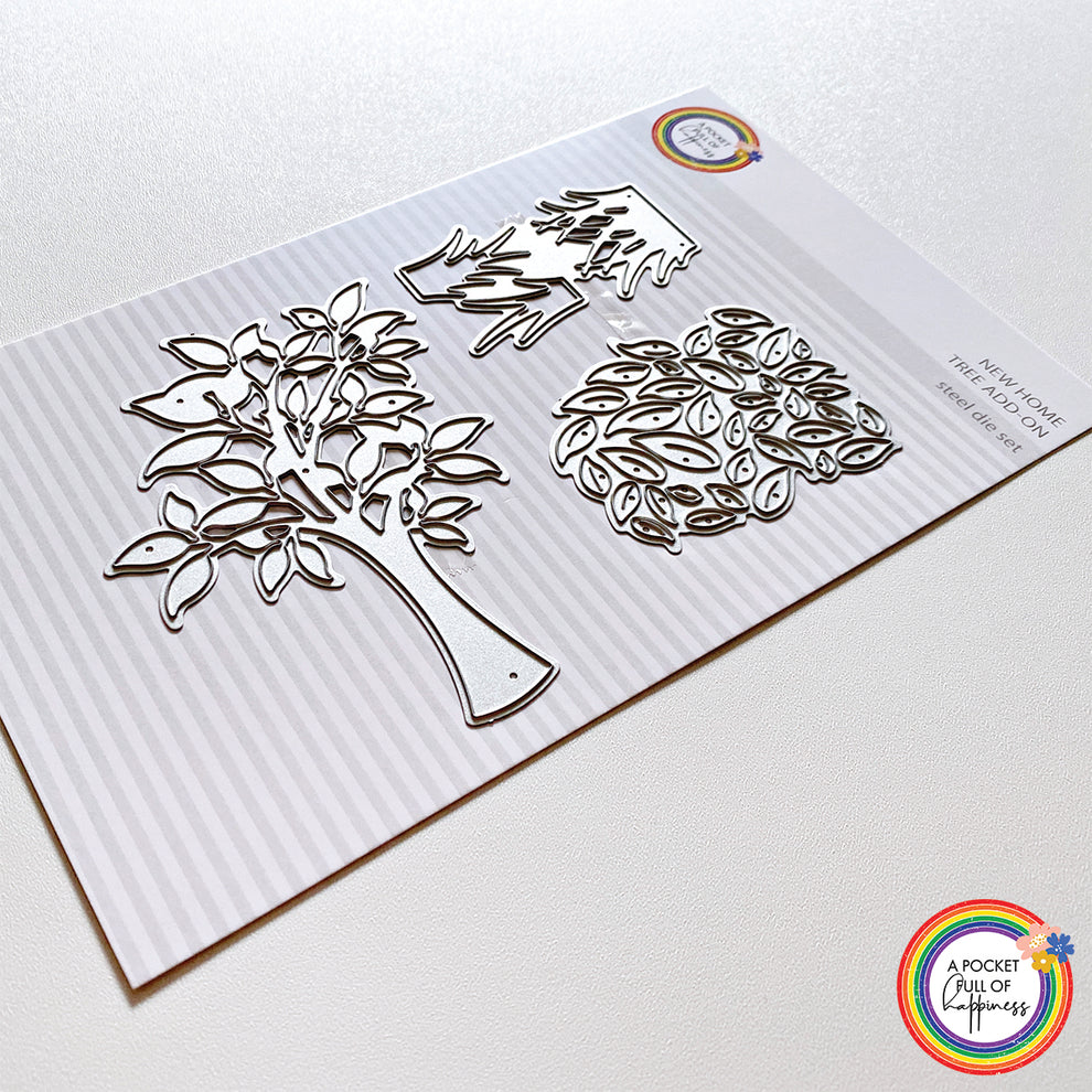 New Home Tree Add-On Die Set – A Pocket Full of Happiness